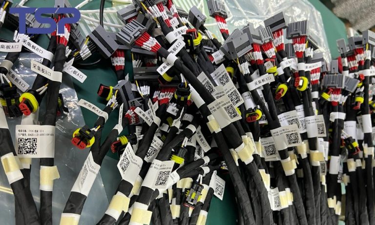 BMS Battery Management System Wiring Harness Structure and Signal ...