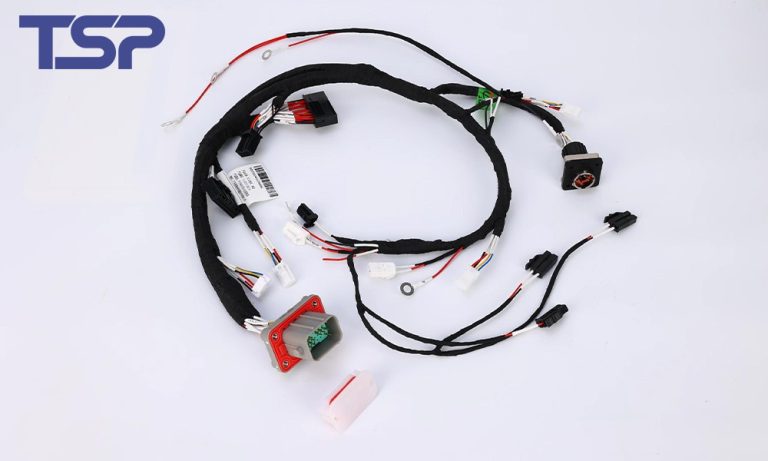 BMS Battery Management System Wiring Harness Structure and Signal ...